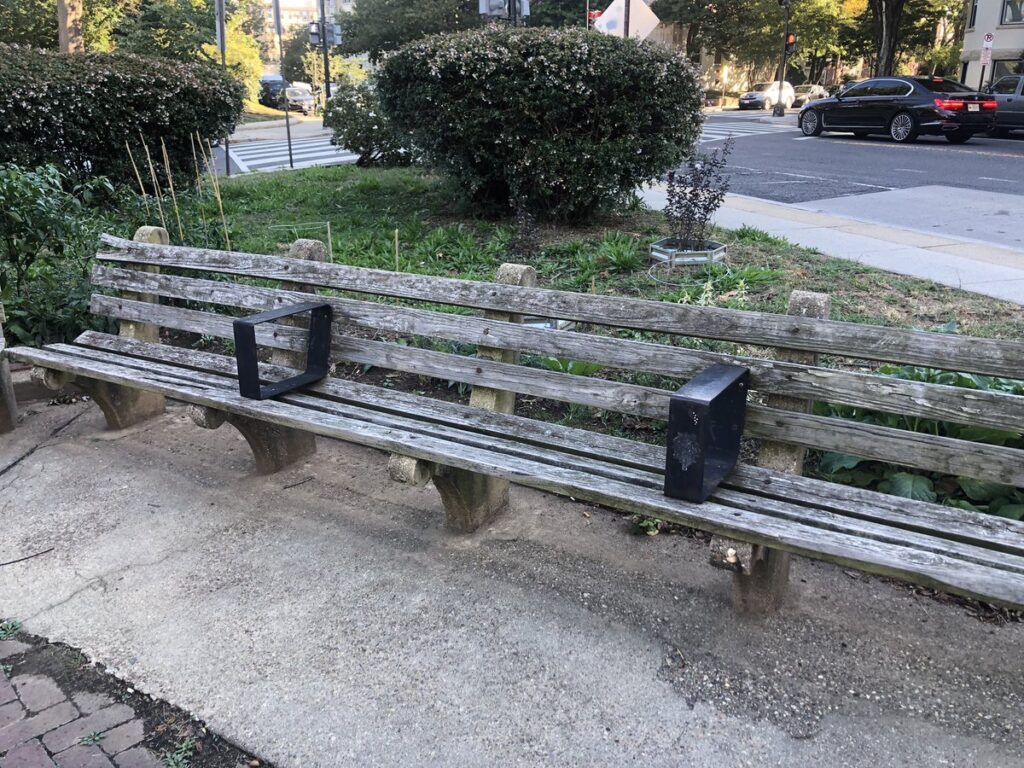 Hostile architecture’s role in DC’s homelessness epidemic - Street ...