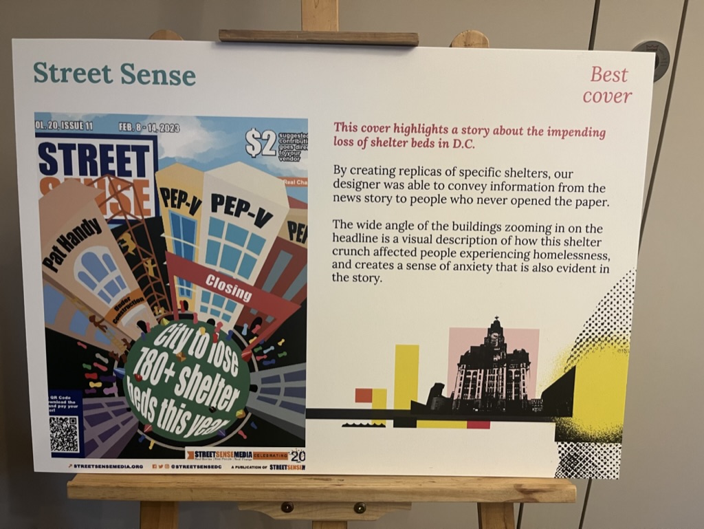 Street Sense recognized by INSP